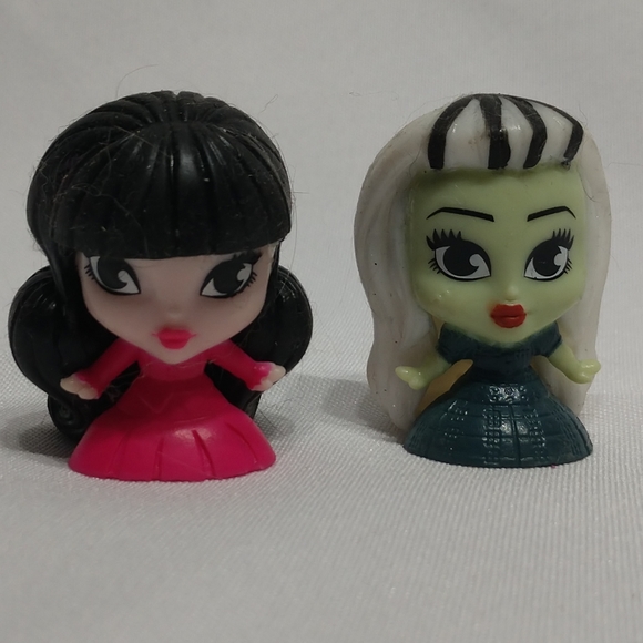 Mattel | Toys | Monster High Fashems 5 Squishy Mini Figures Frankie ...